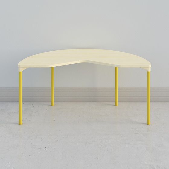 Stylish Arc Table 3D model for Modern Interiors