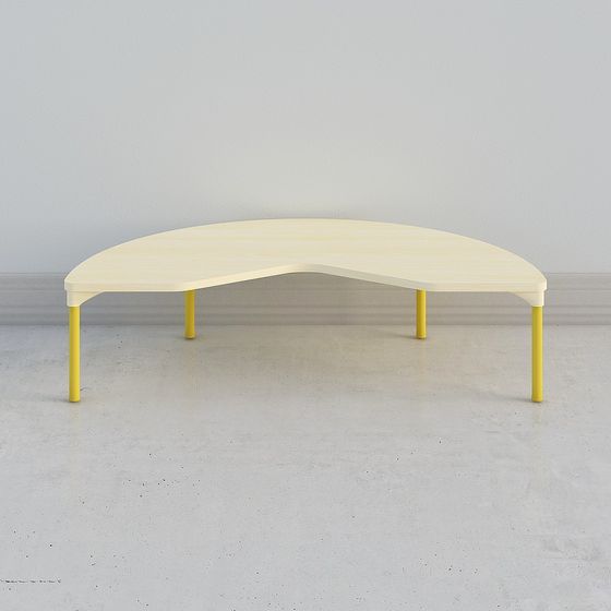 Streamlined Coffee Table 3D model