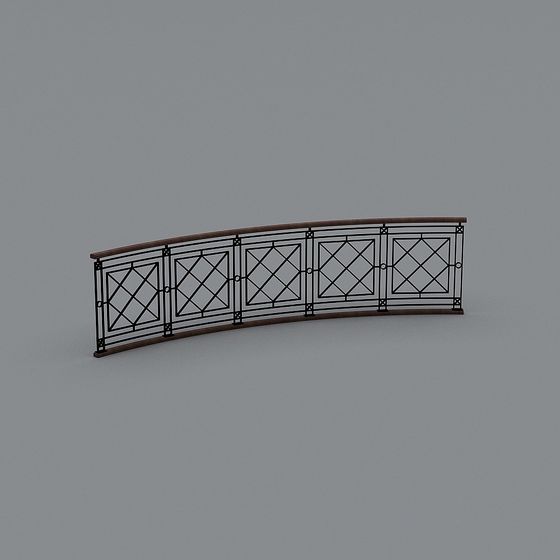Vintage Rail 3D model for Creative Projects