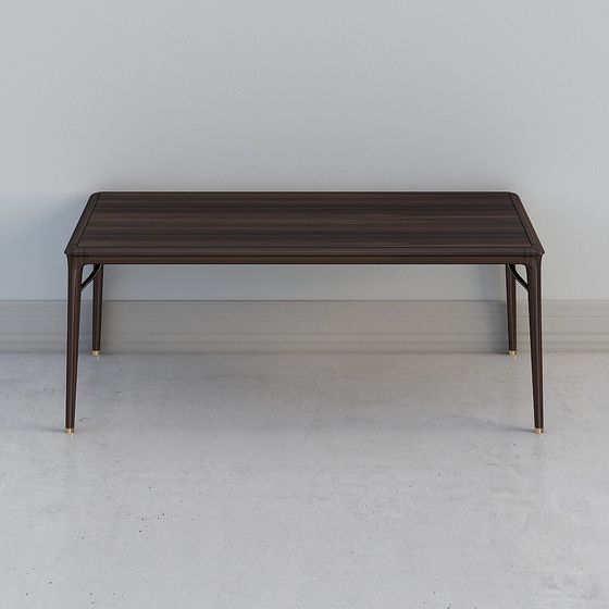 Urban Style Dining Table 3D model