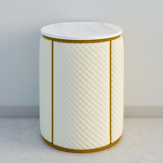Elegant Round Table 3D model