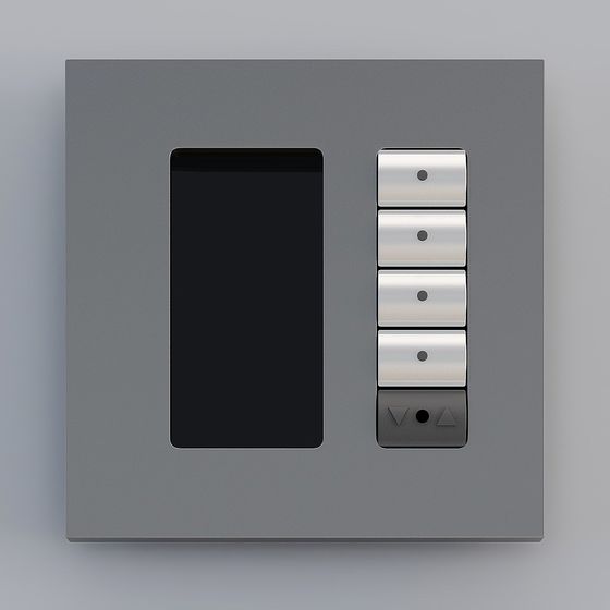 Modern Minimalist Switch Panel 3D model