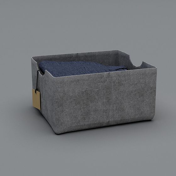 Contemporary Storage Box 3D model