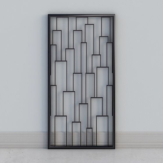 Urban Skyline 3D model