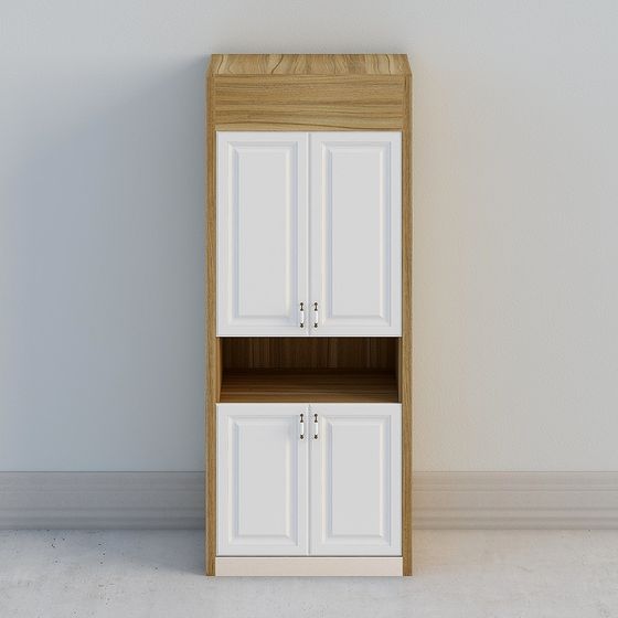 City Lane Storage Cabinet 3D model for Modern Interiors