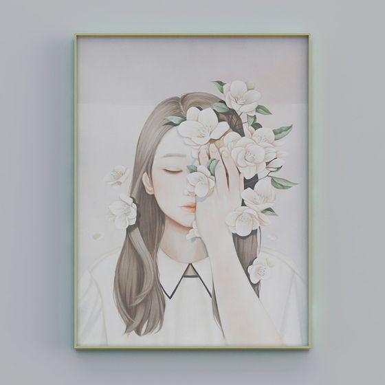 Floral Whisper Dream 3D model