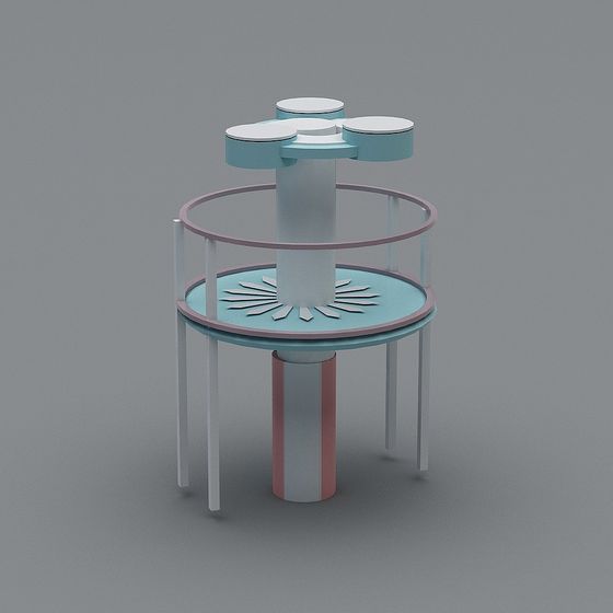 Stylish Low-Poly Geometric 3D Model for Creative Projects