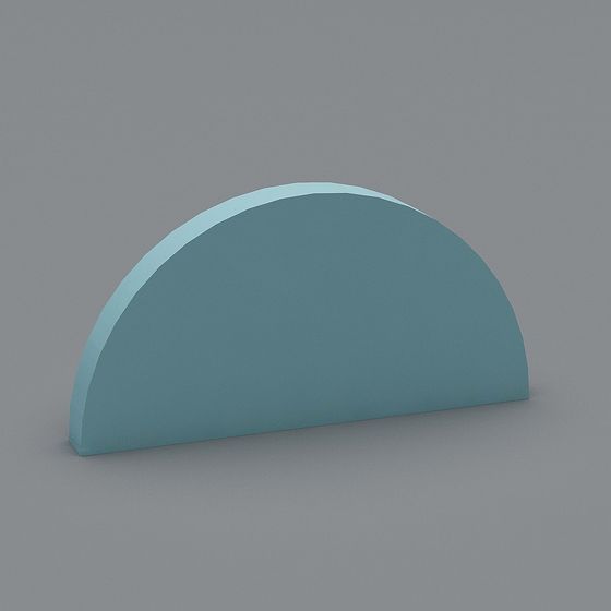 Half-Circle Arch 3D model for Creative Spaces