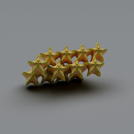 Star Cluster 3D model