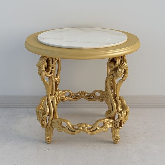 Gorgeous Round Table 3D model
