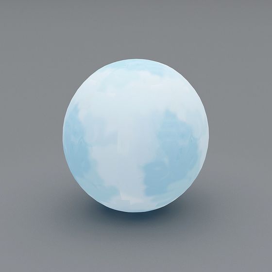 Dreamy Floating Sphere 3D model