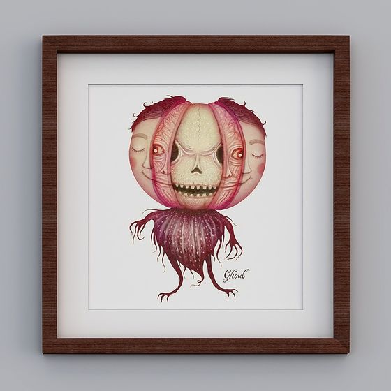 Ghoul 3D Model for Creative Projects