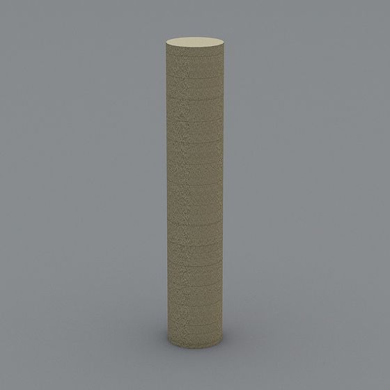 Detailed Concrete Column 3D model