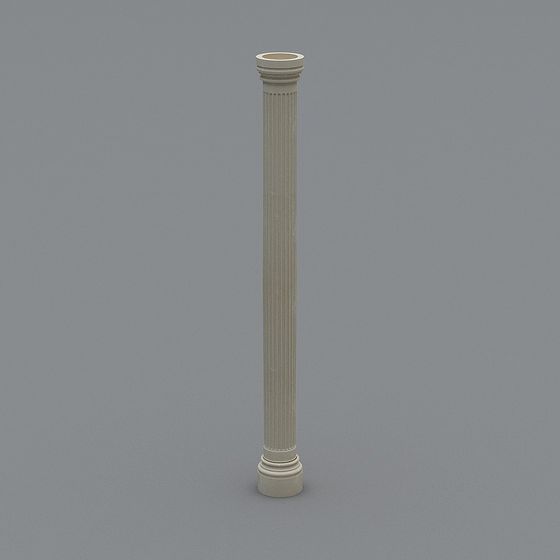 Classical Roman Column 3D model