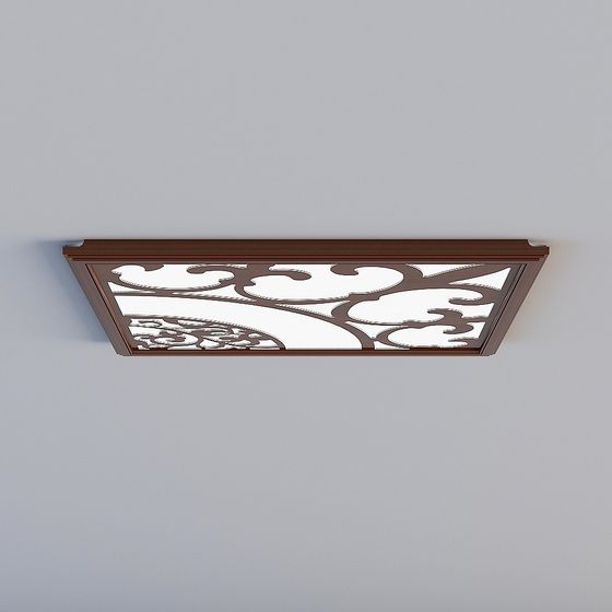 Elegant Ceiling Panel 3D Model