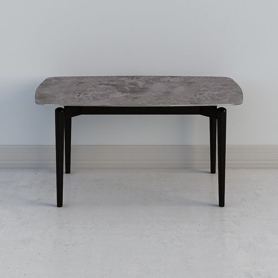 Urban Style Dining Table 3D model