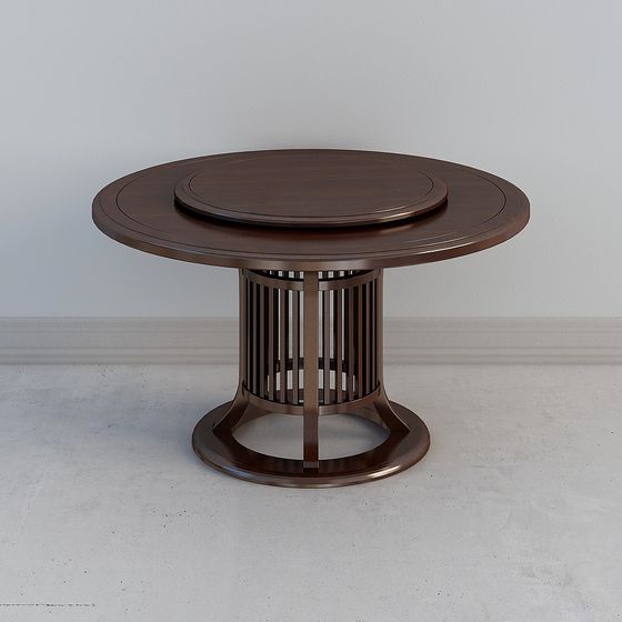 Artisan Round Table 3D model