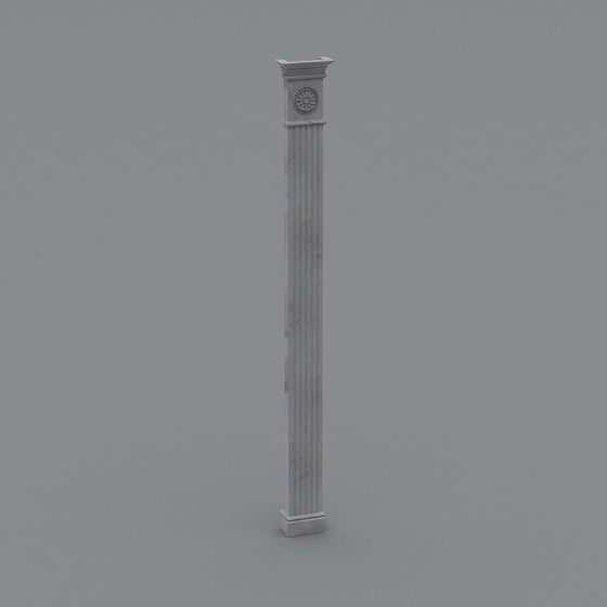 Roman Column 3D model - Classic Meets Modern Design