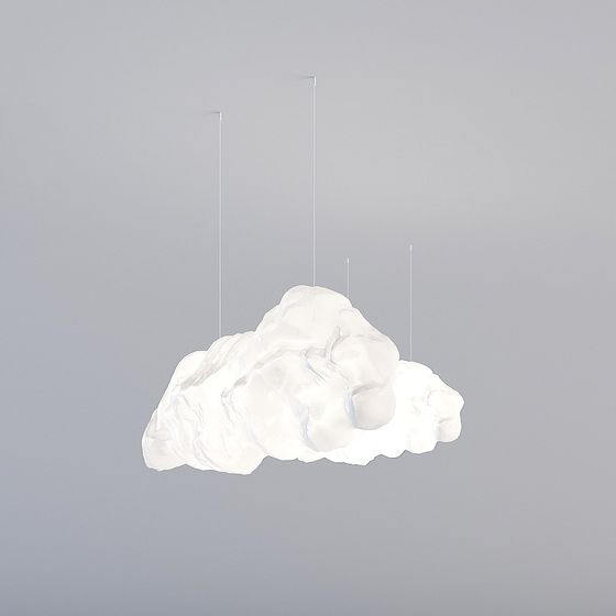 Stunning Cloud Pendant Light 3D model