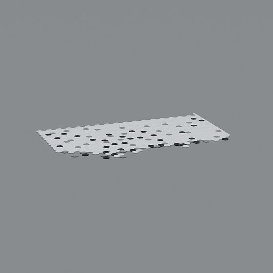 Honeycomb Floor Low Poly 3D Model for Creative Use