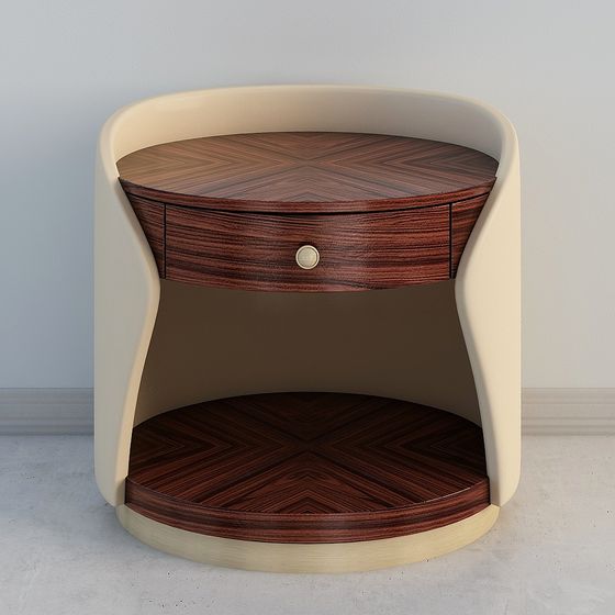 Sleek Side Table 3D Model for Modern Interiors