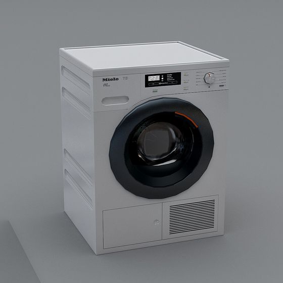 Miele T1 Dryer 3D model for Modern Home Design