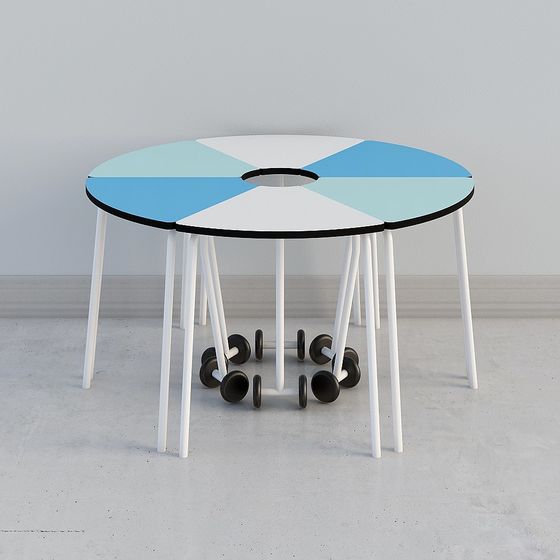 Dynamic Rotating Fitness Table 3D model