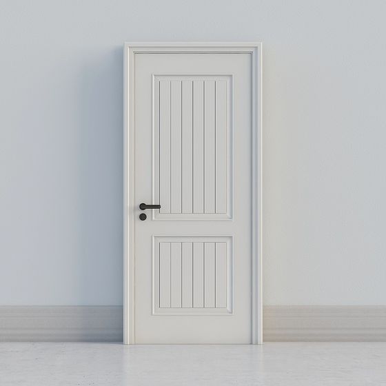 Modern Minimalist City Door 3D model