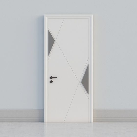 Geometric Door 3D Model for Modern Designs
