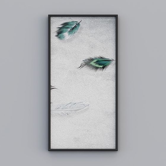 Feather Dance 3D model