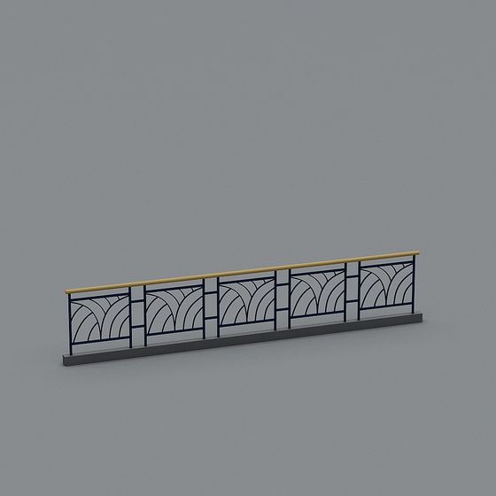 Urban Rhythm Railing 3D model