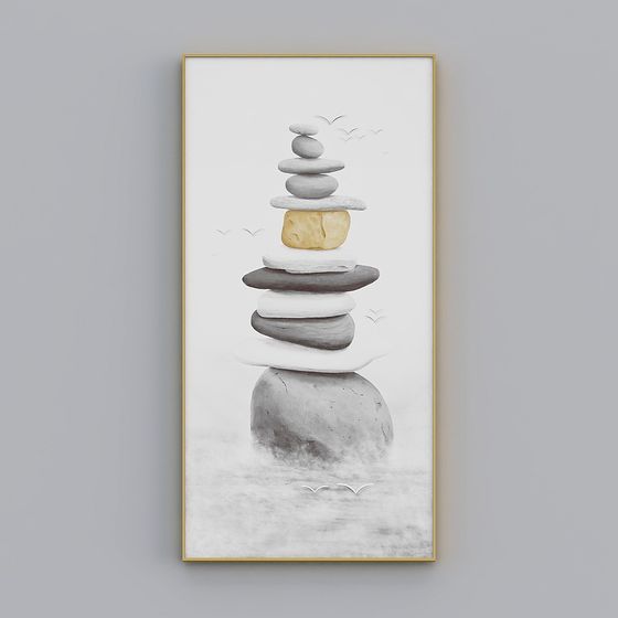 Ocean Balance 3D Model for Serene Designs