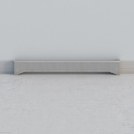 Art Deco Baseboard 3D model