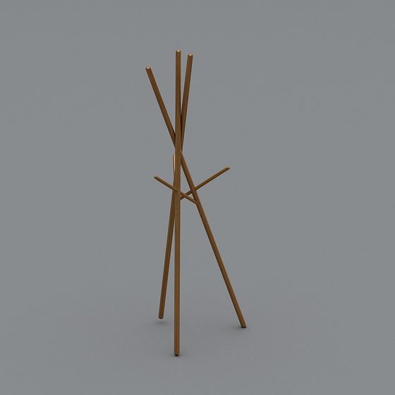 Branch Hanger 3D model for Modern Design