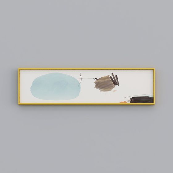 Abstract Art Frame 3D model