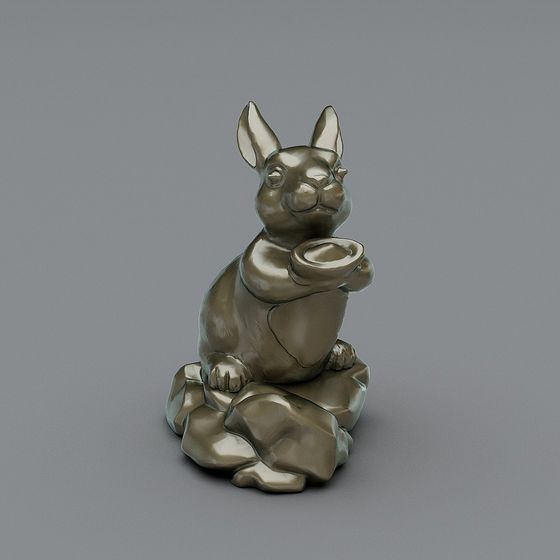 Chill Bunny 3D Model