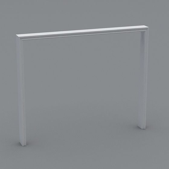 Classic Door Frame 3D model