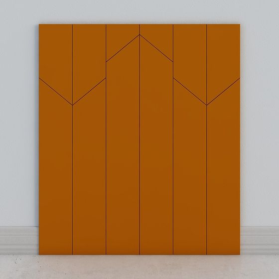 Abstract Geometric Door 3D model for Modern Design