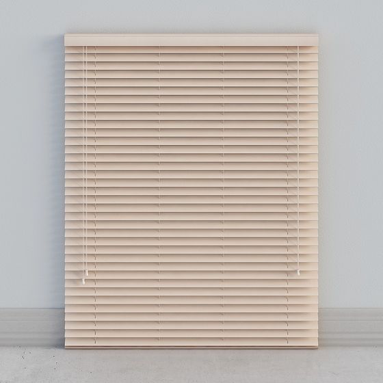 Minimalist Blinds 3D model for Modern Interiors