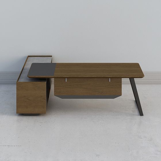 Urban Edge Desk 3D model