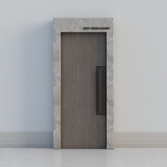 Deputy General Manager Door 3D model
