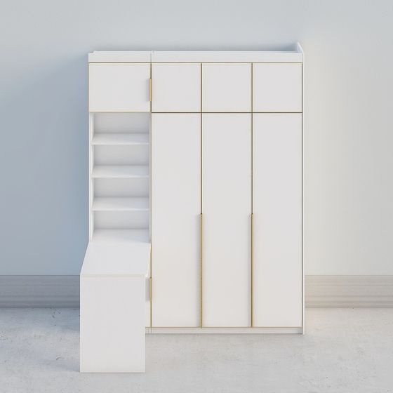 Urban Storage Cabinet 3D model