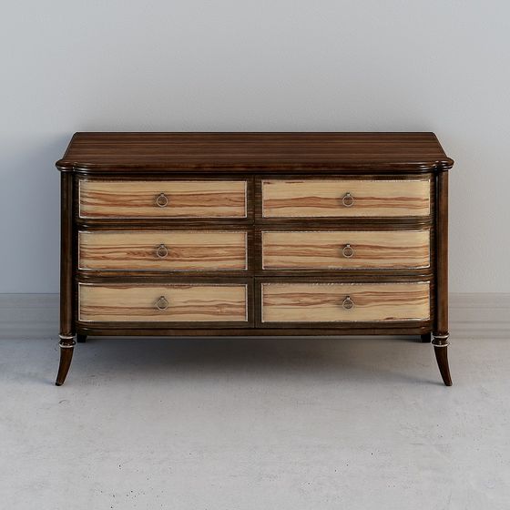Vintage Dresser 3D model