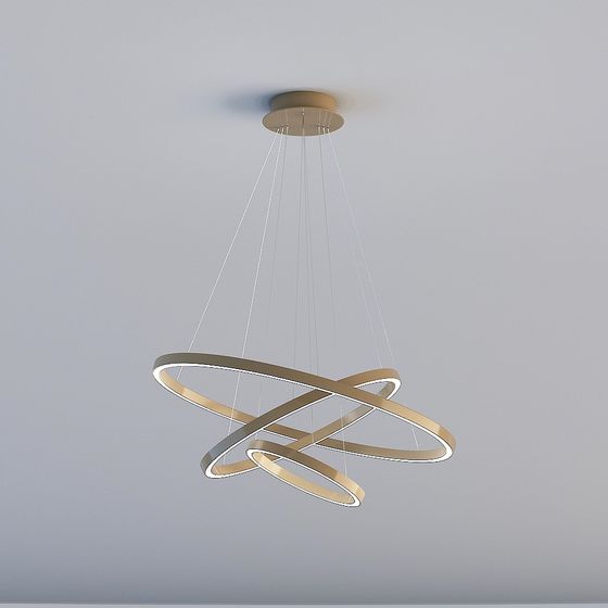 Low-Poly Ceiling Lamp 3D model for Modern Interiors