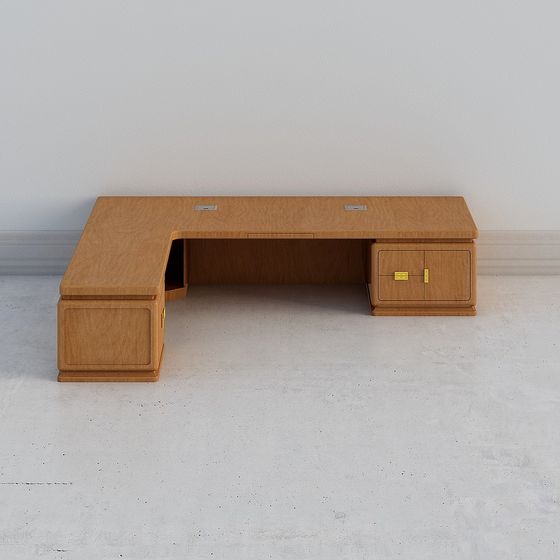 Executive Desk 3D Model