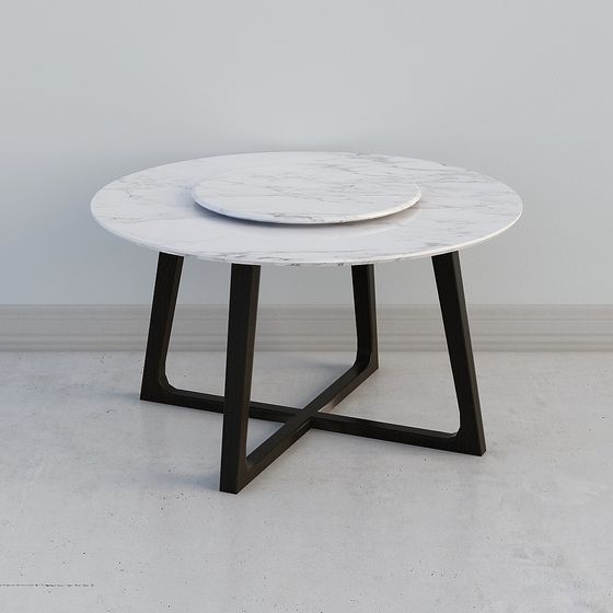 Urban Corner Round Table 3D model