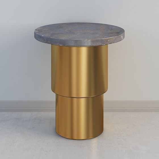 Urban Luxe Side Table 3D model