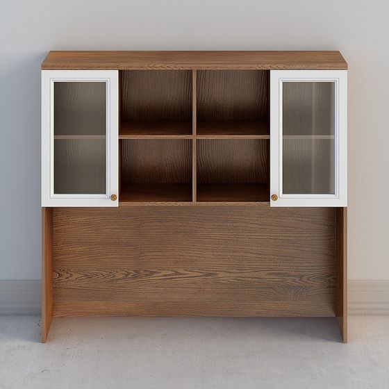 City Bookcase 3D Model for Modern Interior Design