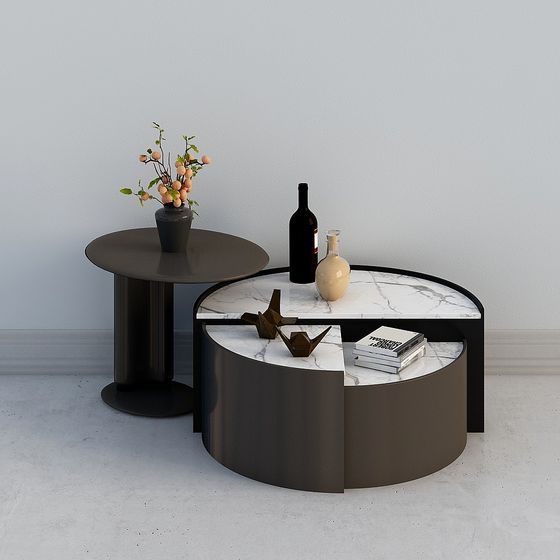 Urban Living Room Side Table 3D model