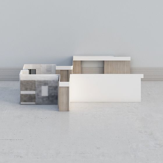 Urban Reception Desk 3D model